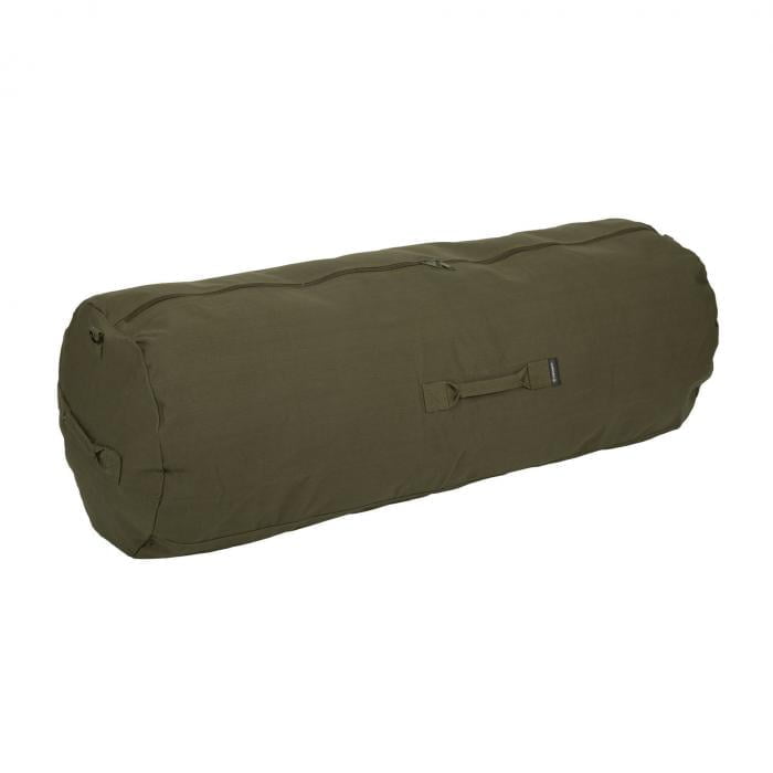 Stansport Zippered Canvas Deluxe Duffel Bag O.D. Green - Camping Gear ...